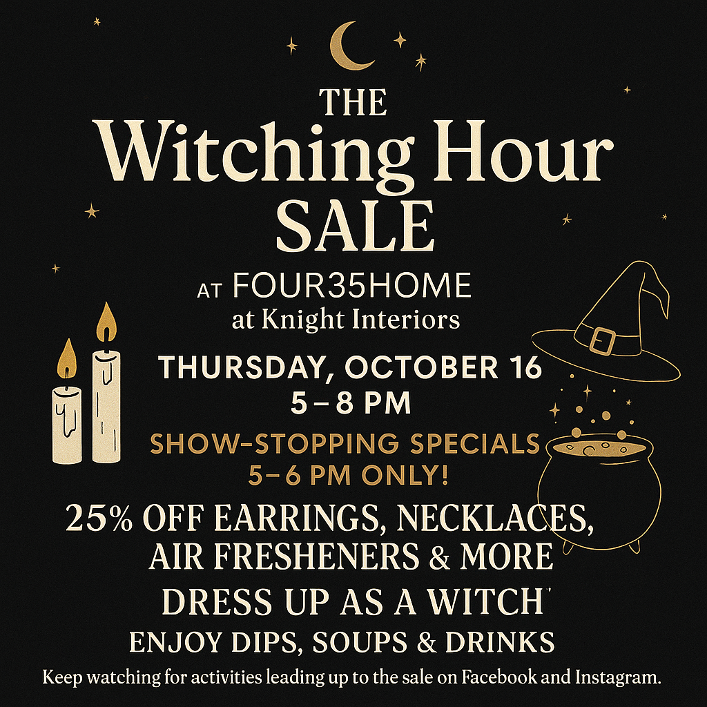 Witching Hour Sale – FOUR35HOME